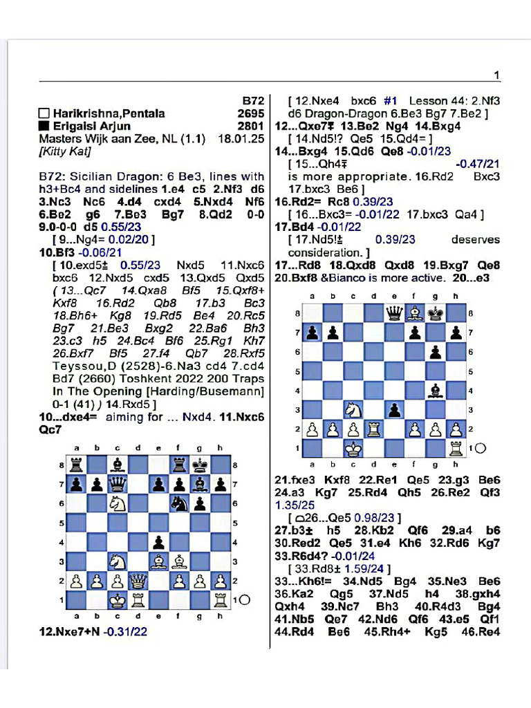 2025 Played Chess Game | PDF
