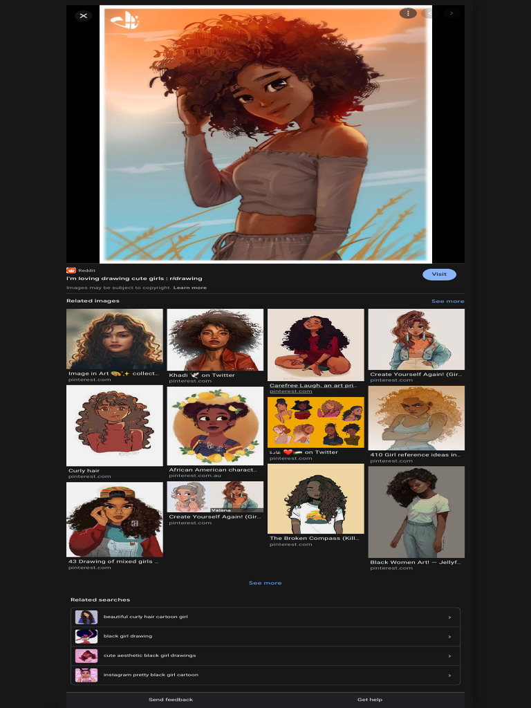 Cute Girl OC Drawing Inspiration | PDF