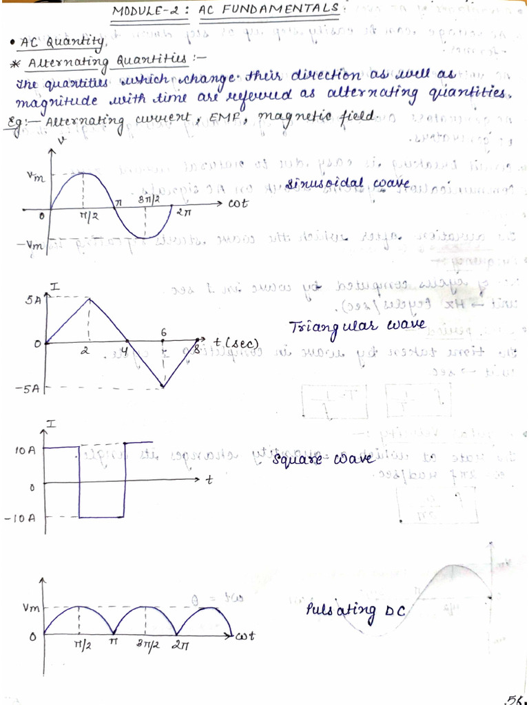 Bee-Module 2 Ac Circuit | PDF