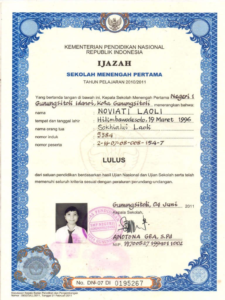 Ijazah Novi | PDF