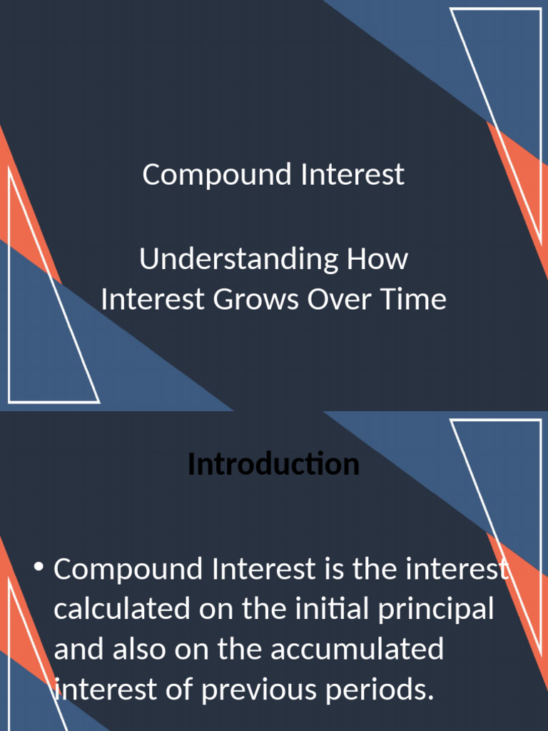 Compound Interest Presentation | PDF