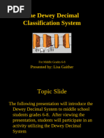 10 Main Classes of DDC Overview | PDF