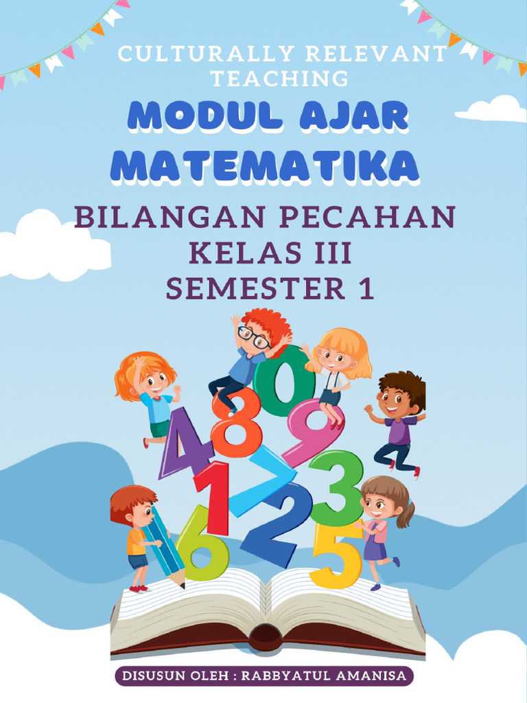 Modul Ajar Matematika Kelas 3 Bilangan Pecahan | PDF