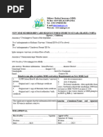 Mmi Registration Form Spouse Child | PDF | Social Institutions