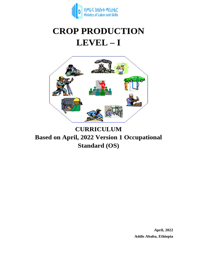 Crop Production Level I Curriculum Guide | PDF | Sowing | Plant Nursery