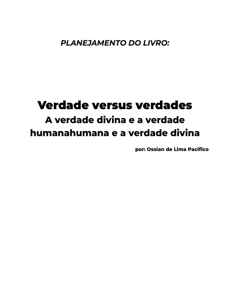Prévia Verdade Versus Verdades | PDF | Verdade | Psicologia
