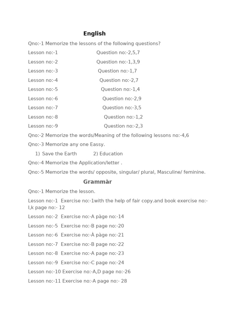 Class 7 Scheme | PDF