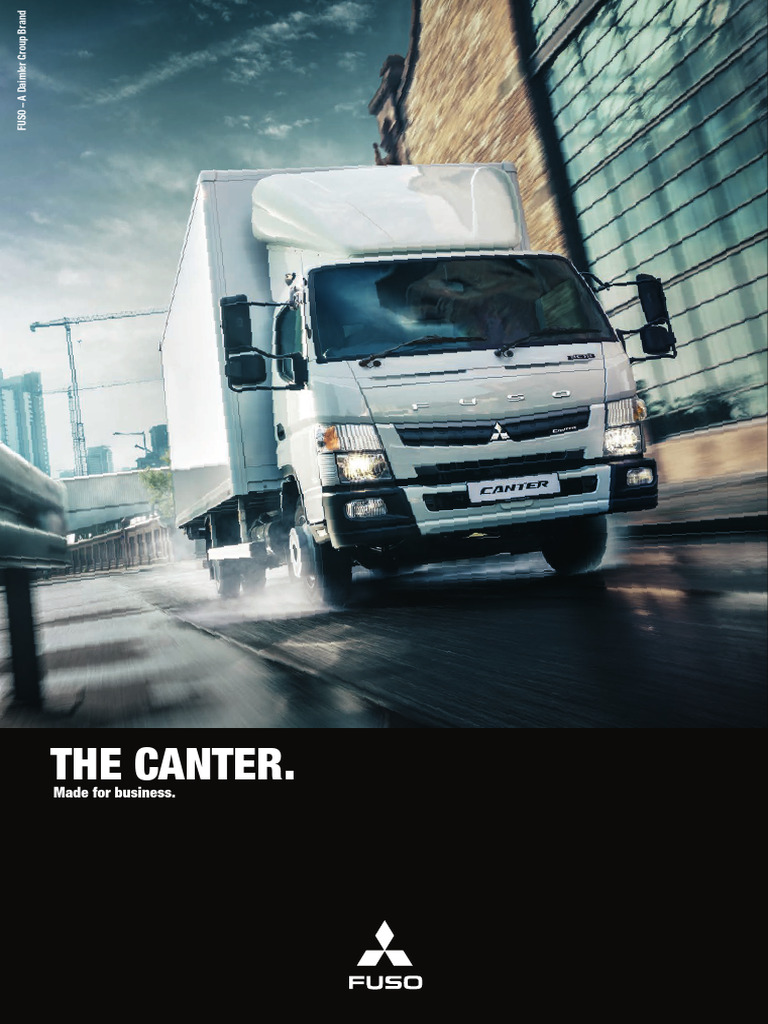FUSO Canter Light-Duty Truck Overview | PDF | Truck | Four Wheel Drive