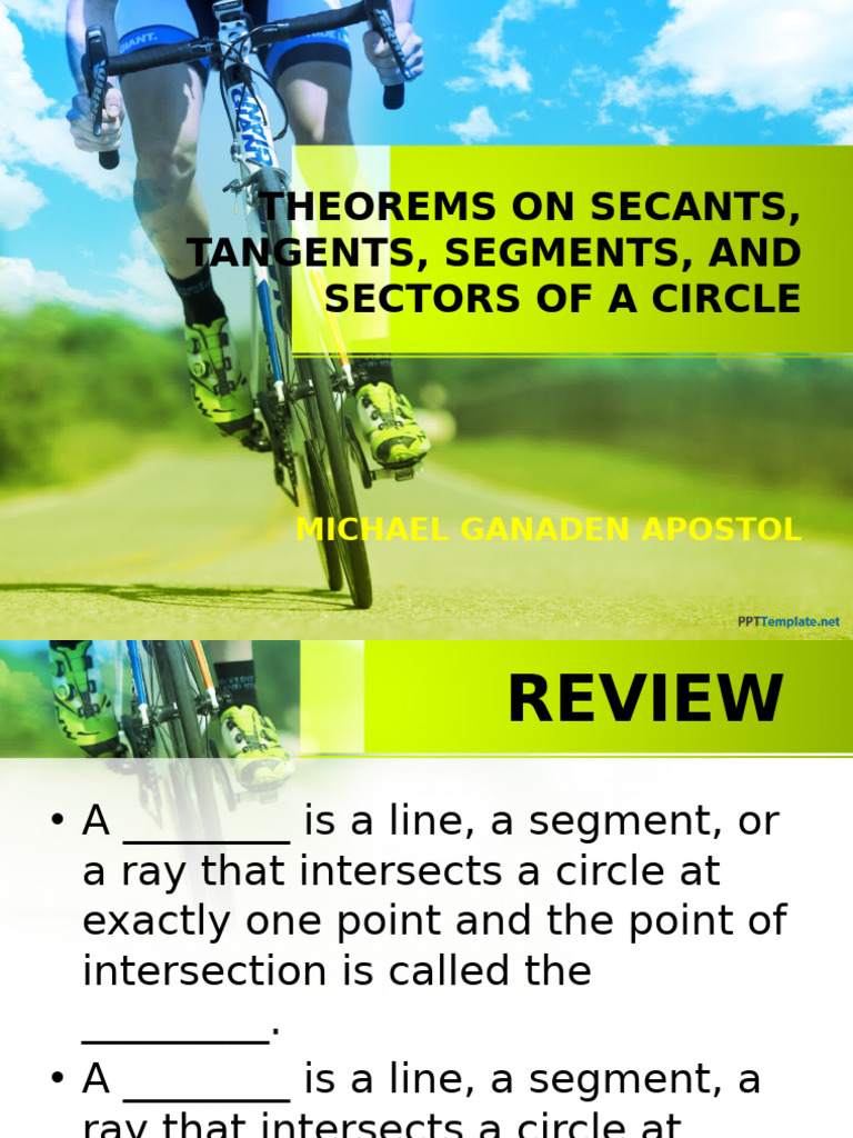 Secants, Tangents, and Circle Theorems | PDF | Circle | Angle