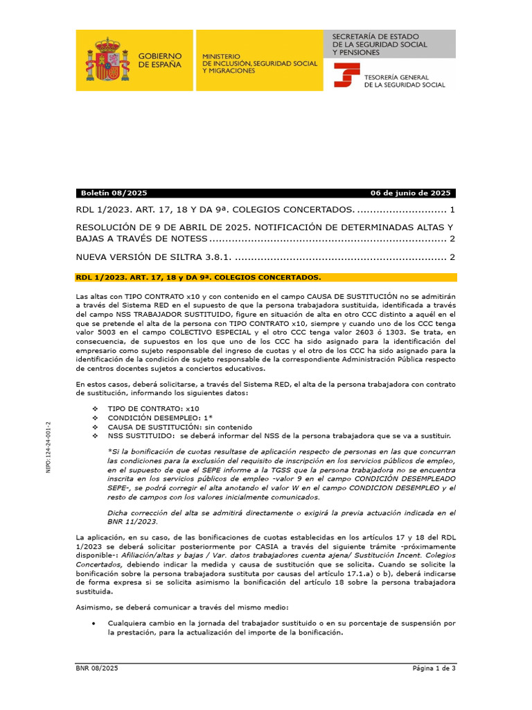 BNR 08-2025 | PDF | Desempleo
