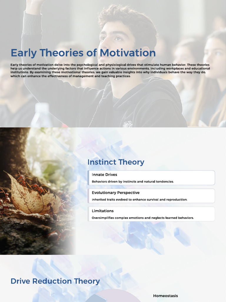 Early Theories of Motivation | PDF | Motivational | Motivation