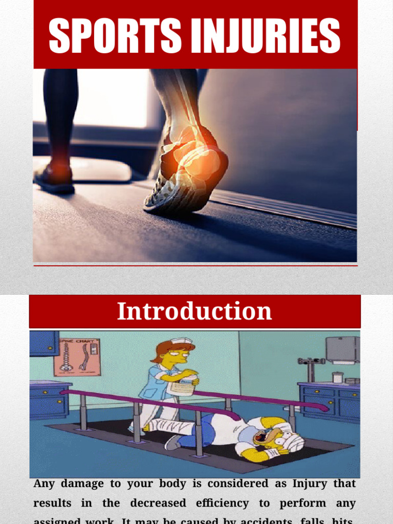 Sports Injuries | PDF | Musculoskeletal Disorders | Surgical Specialties