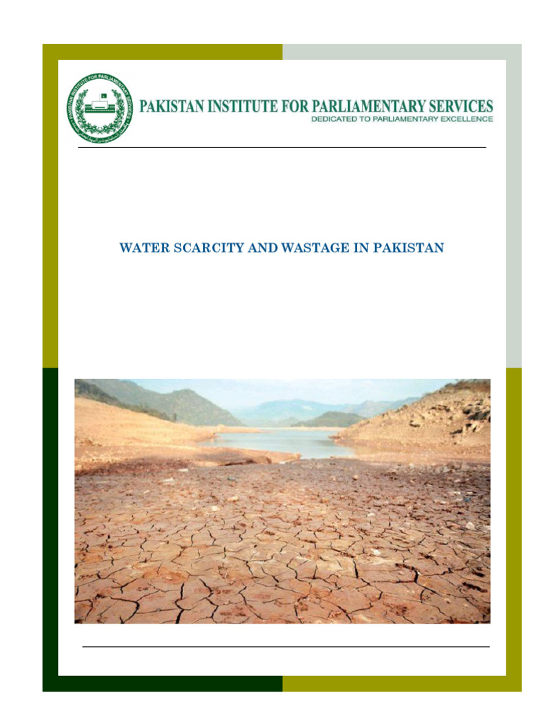 Water Scarcity and Wastage in Pakistan | PDF | Water Scarcity | Water