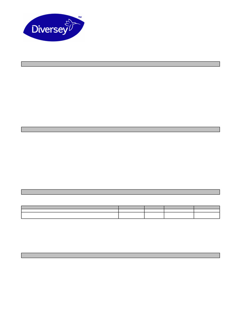 TASKI Jontec 300 Pur-Eco MSDS | PDF | Toxicity | Biodegradation