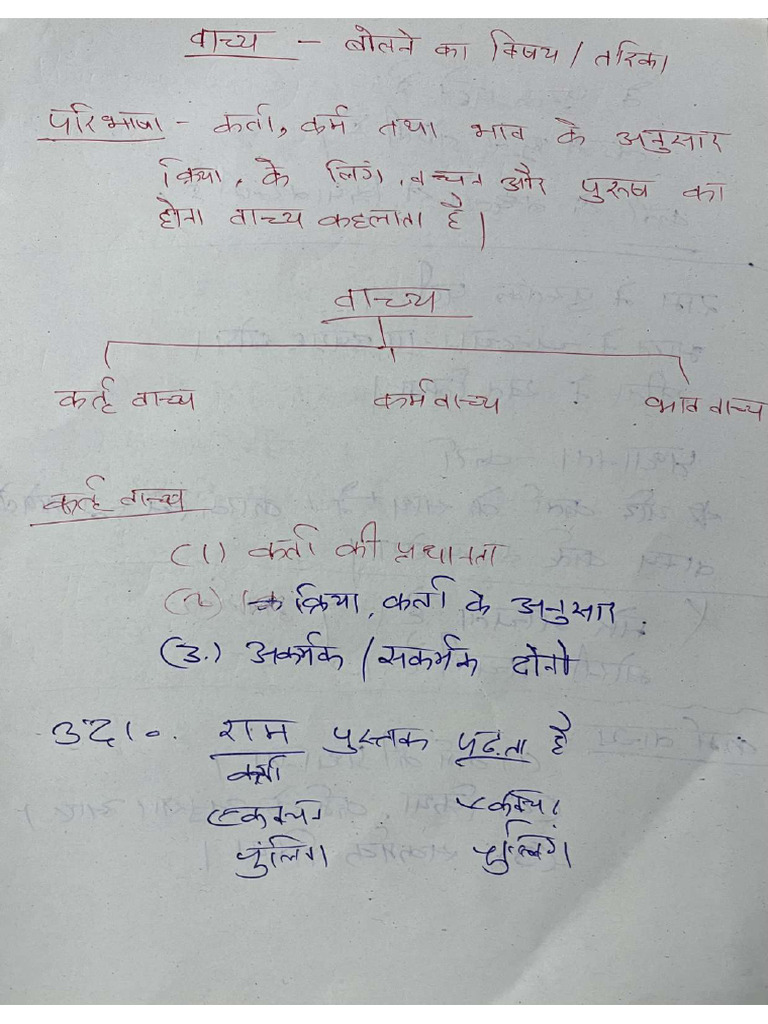 Vachya Class 10 | PDF