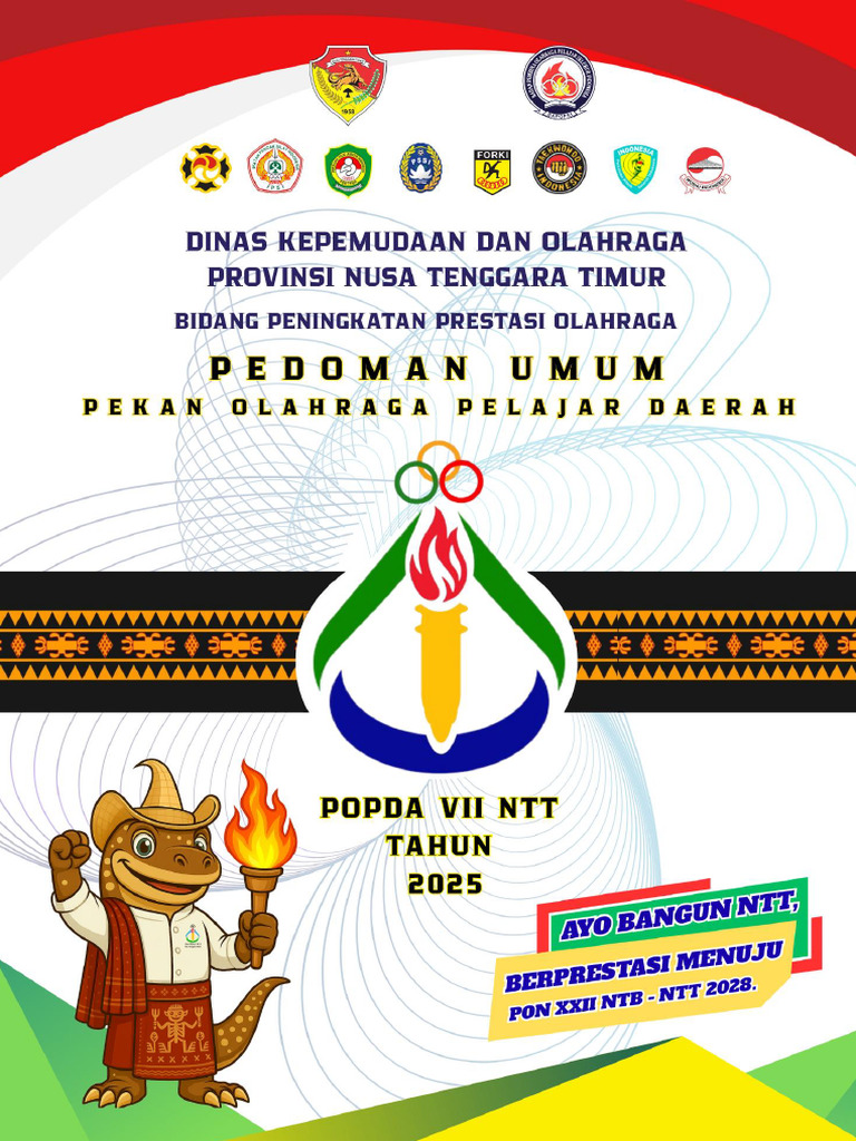 Pedoman POPDA VII NTT 2025 | PDF