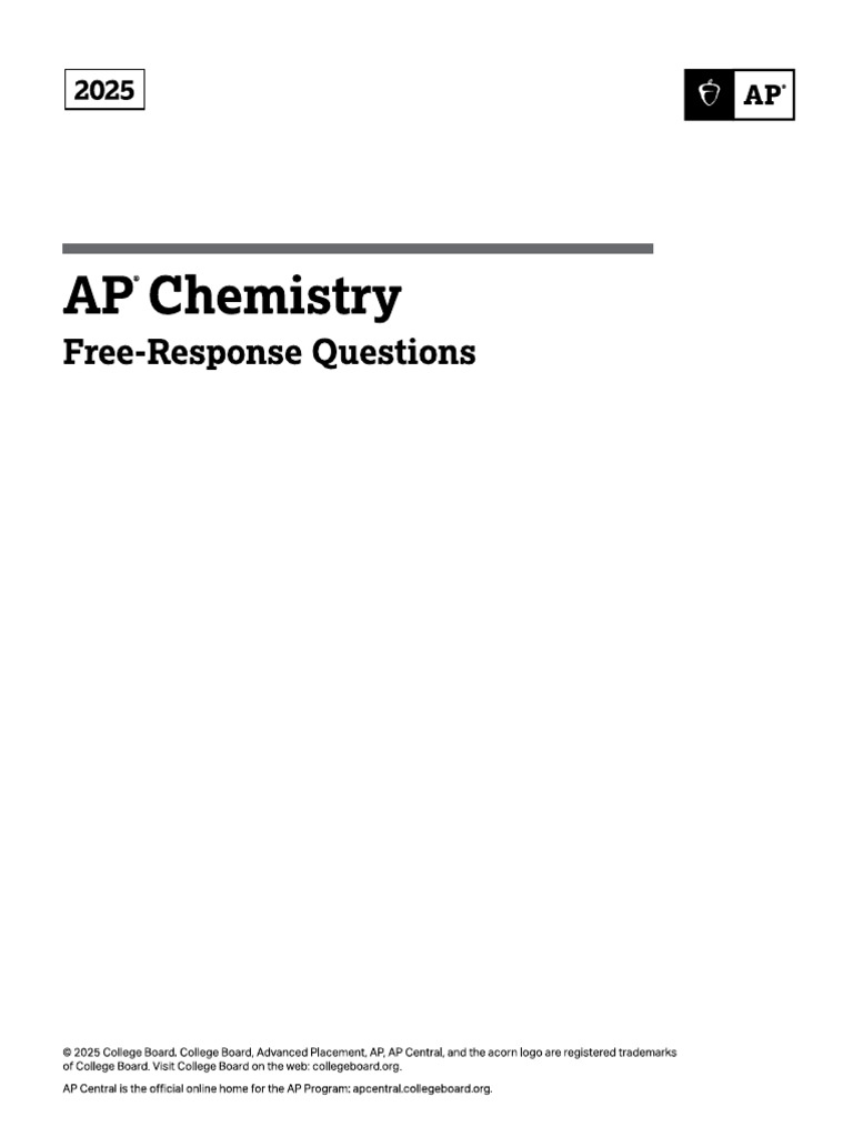 AP Chemistry | PDF