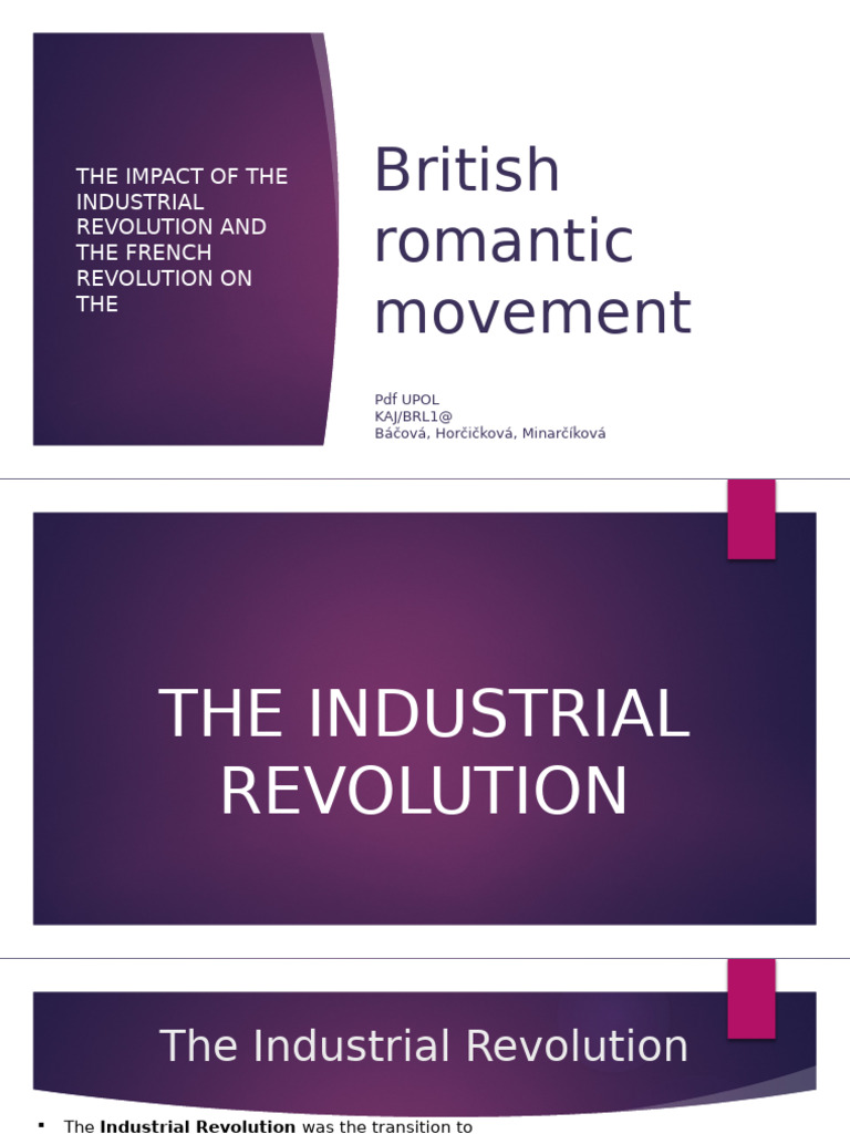 British Romantic Movement | PDF | Romanticism | Lord Byron