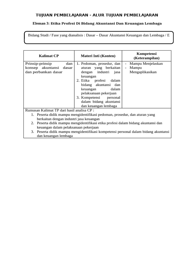 TP - Atp - Elemen 3 | PDF