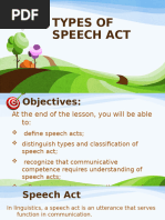 Searle's Classification of Speech Act | PDF | Semiotics | Human Communication