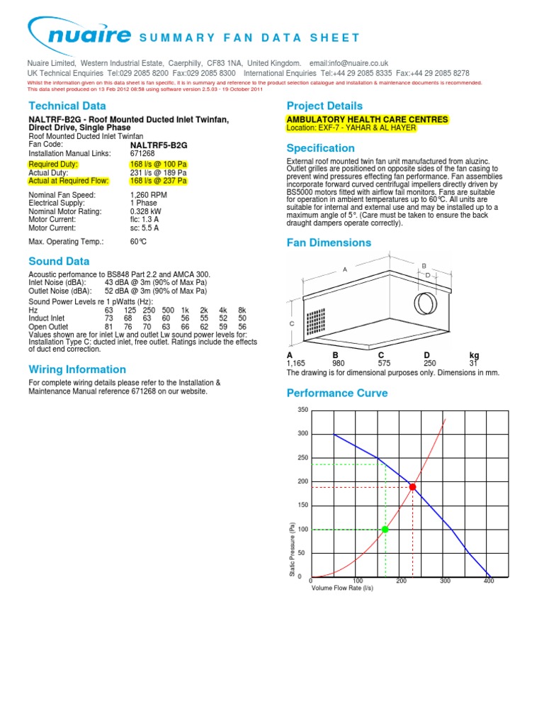 Ahcc Rds PDF | PDF | Mechanical Fan | Duct (Flow)