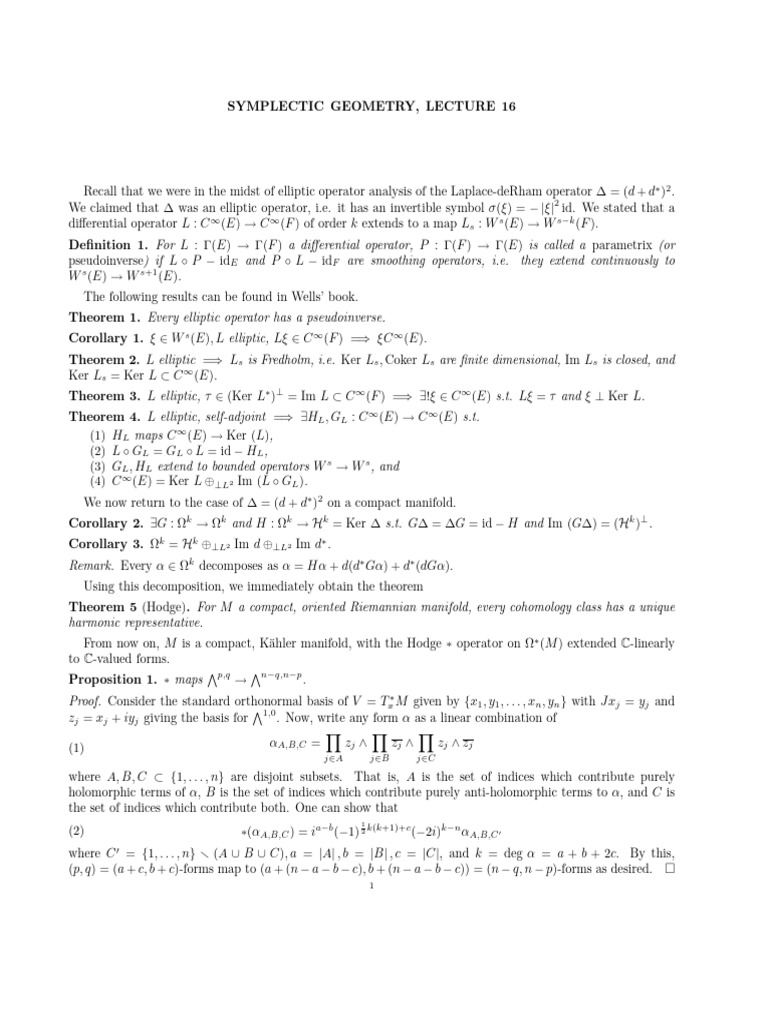 Lect 16 | PDF | Mathematical Objects | Mathematical Analysis