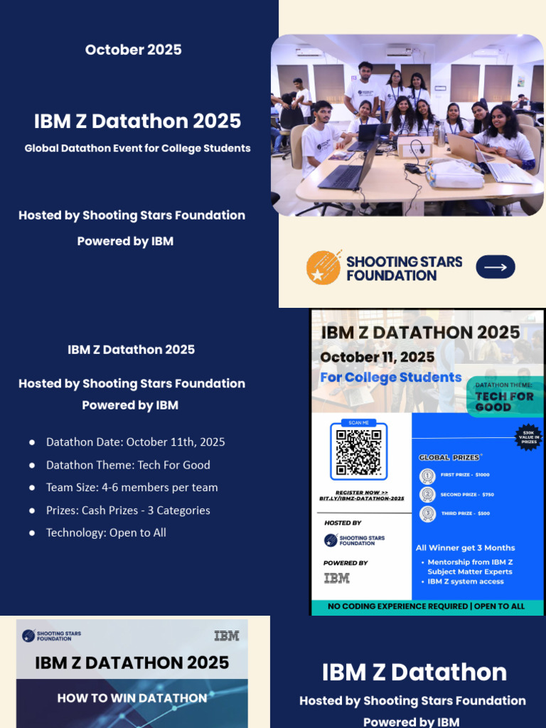 How To Win IBM Z Datathon | PDF