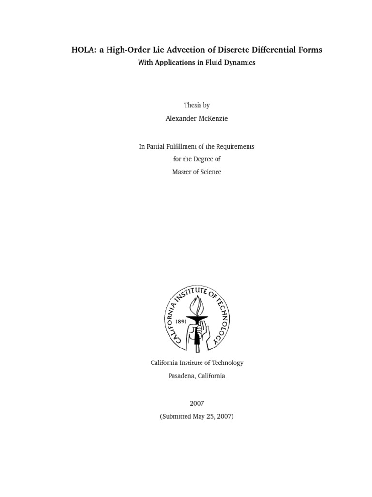 HOLA - A High-Order Lie Advection of Discrete Differential Forms With ...