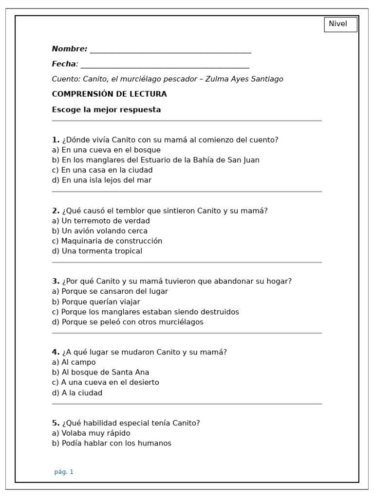 Cuento Canito 3 | PDF | Rectángulo | Triángulo