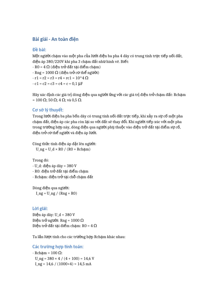 Bai Giai Day Du | PDF