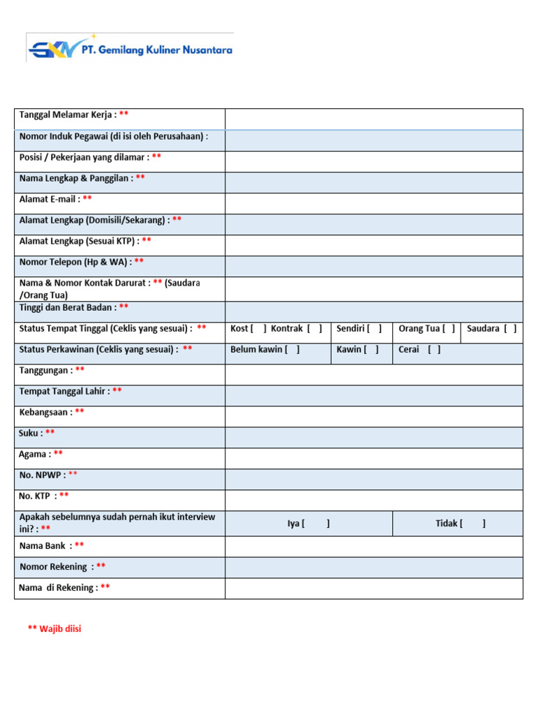 Application Form - Master Jus | PDF