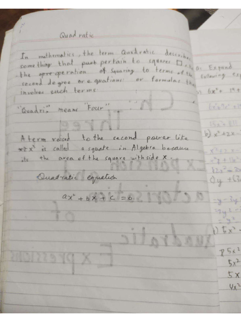 Math Algebra 7th Class Cambridge | PDF