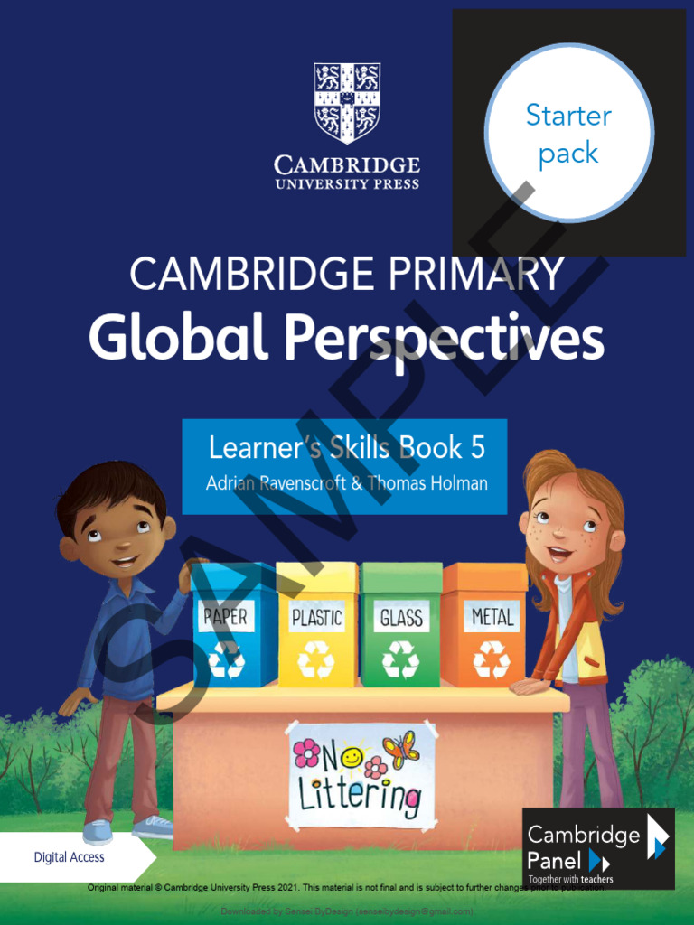 Cambridge Primary Global Perspectives 5 | PDF | License | Copyright