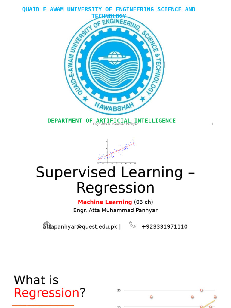 Lec 05 06 Regression Implementation | PDF | Regression Analysis | Linear Regression