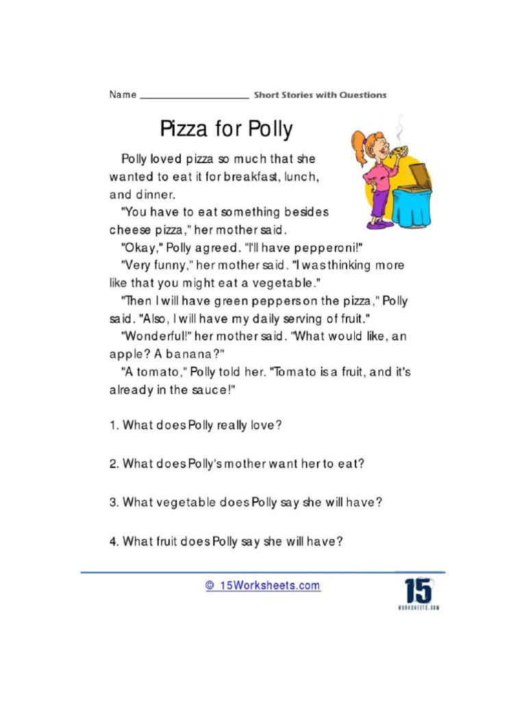 Reading Comprehension Pdf