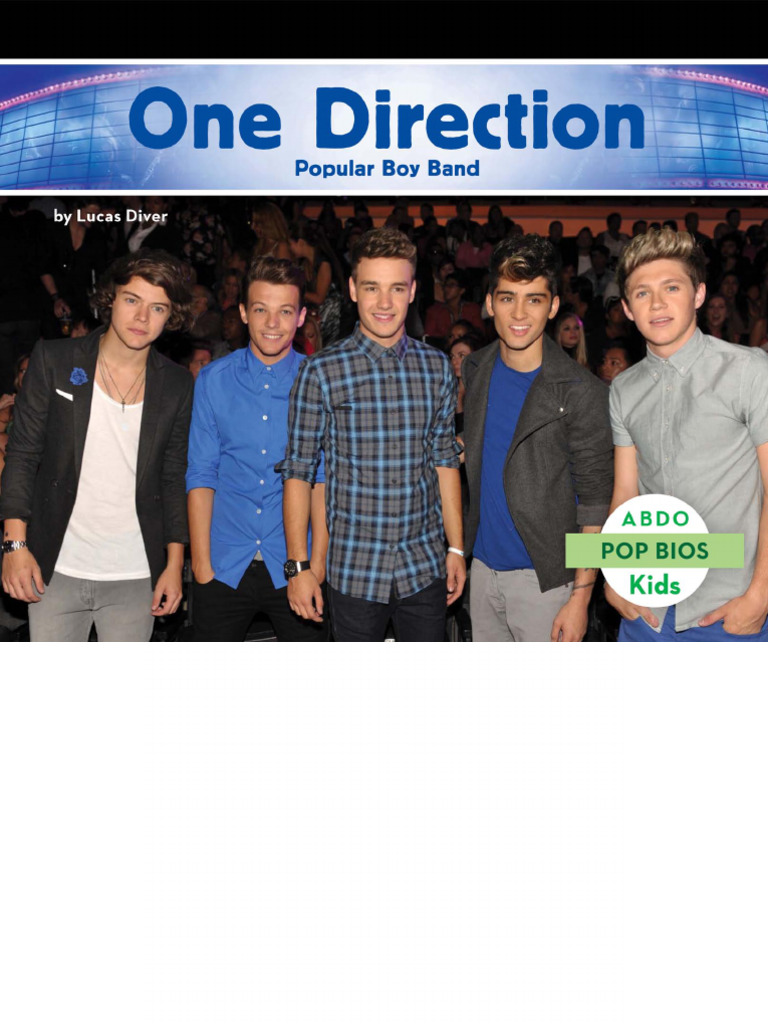 One Direction: A Boy Band Biography | PDF | One Direction