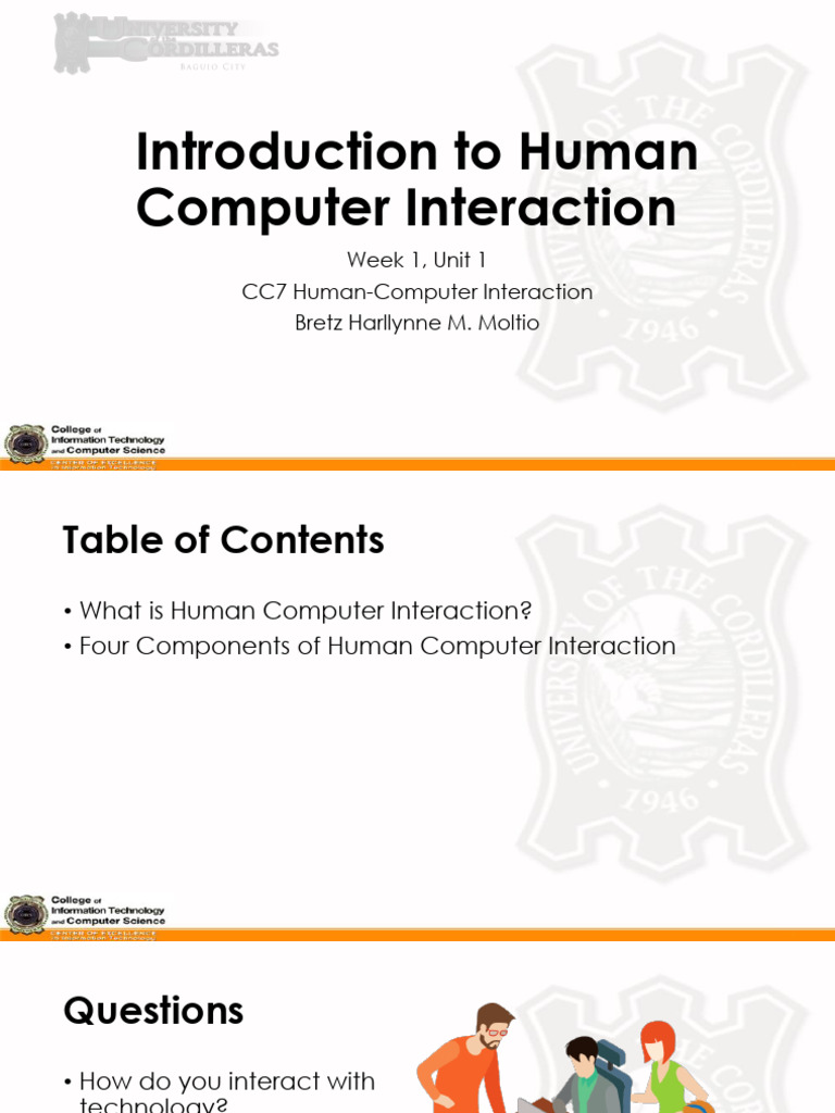 Introduction to Human-Computer Interaction | PDF | Human–Computer ...