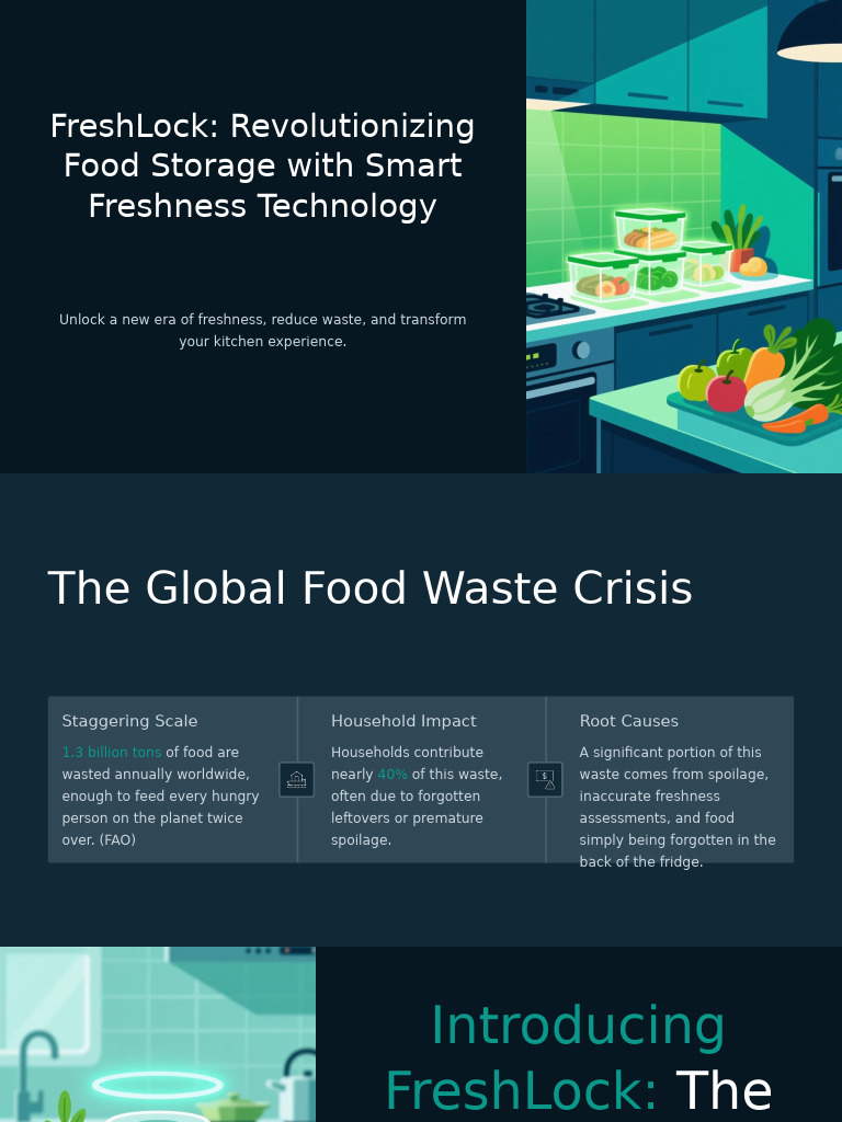 FreshLock Revolutionizing Food Storage With Smart Freshness Technology ...