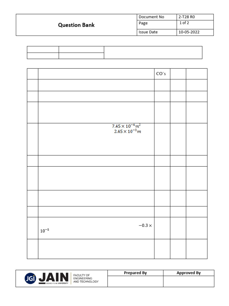 21PHEI002 - Applied Physics Modulewise QB | PDF | Dielectric | Laser