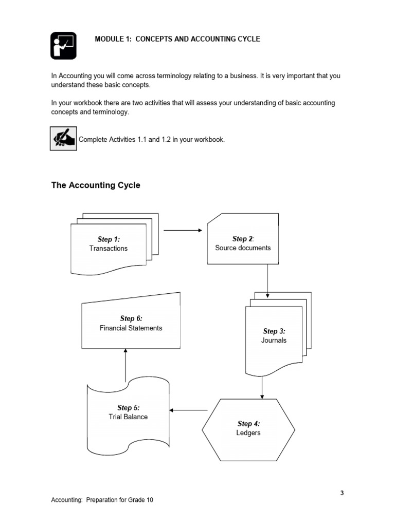 Grade 10 Accounting Concepts Guide | PDF