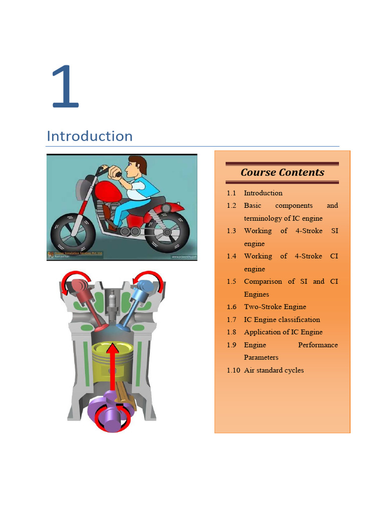 IC Engine Basics and Working Principles | PDF | Internal Combustion ...