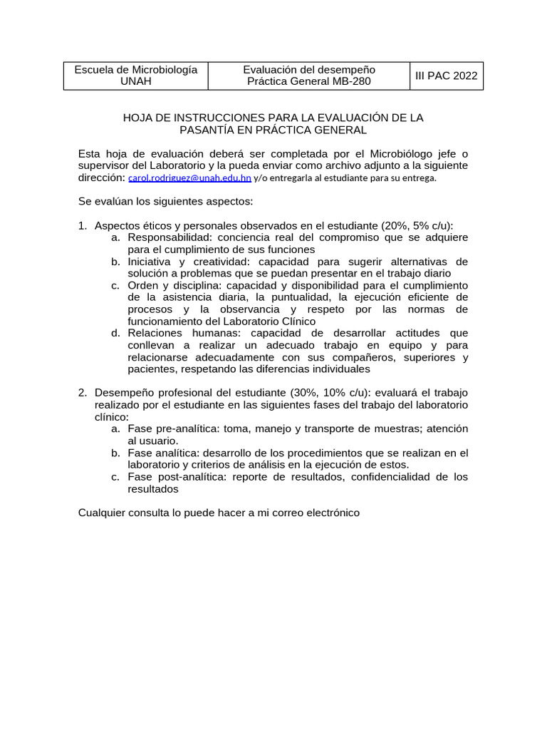 Actividad 7 - Hoja de Instrucciã N Evaluador Externo | PDF | Laboratorios | Creatividad