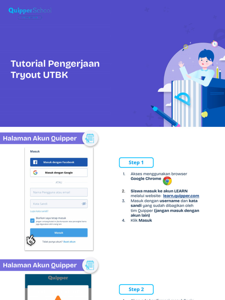 QSP] Panduan Pengerjaan to UTBK | PDF
