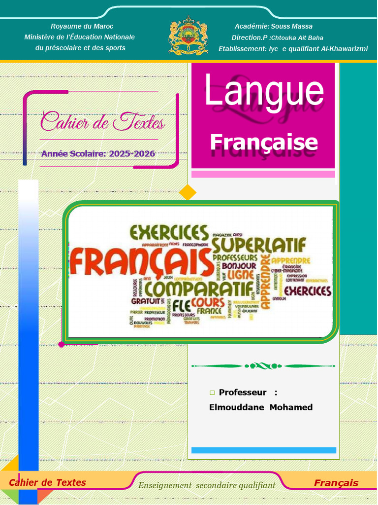 Cahier de Textes.. | PDF