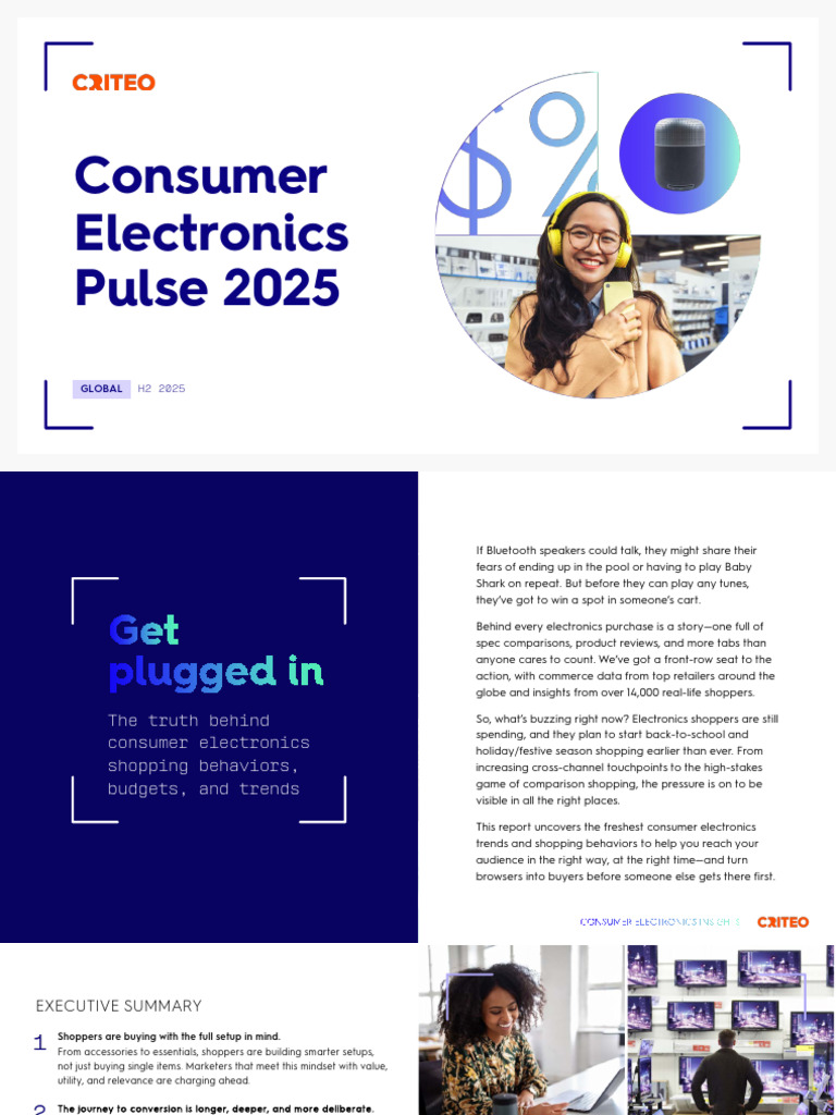 2025 Consumer Electronics Trends Report | PDF | Retail | Consumer ...