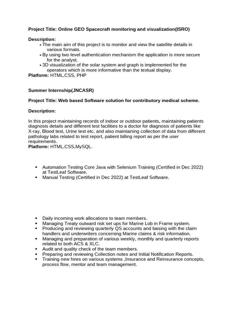 Project Title | PDF