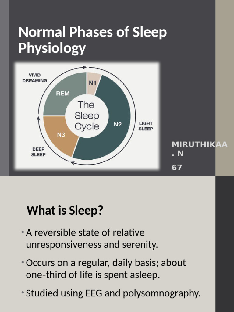 Phases of Sleep -PSYCHIATRY 67 | PDF | Rapid Eye Movement Sleep | Sleep