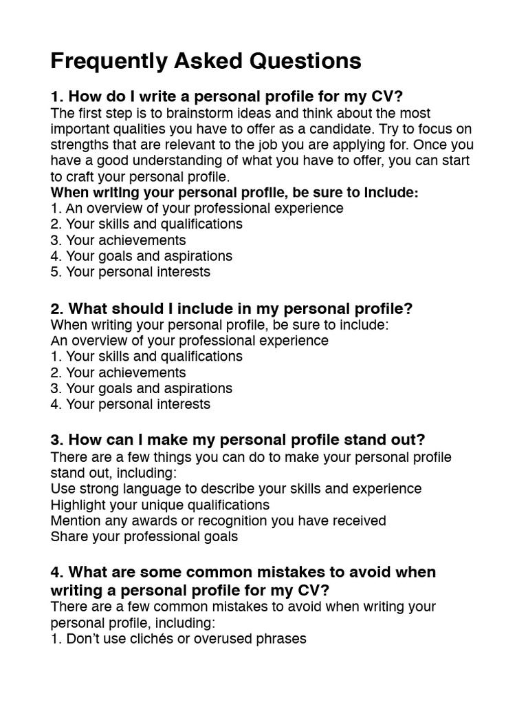 Crafting a Standout CV Personal Profile | PDF | Chess | Chess Theory
