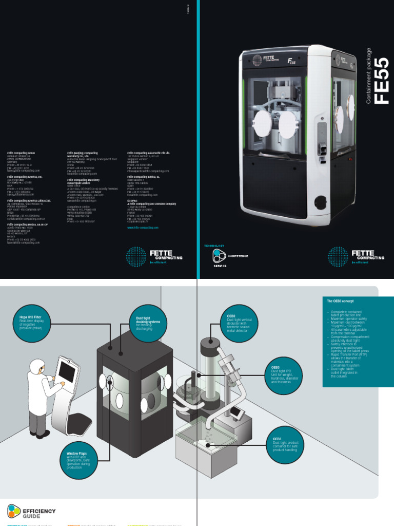 Fette Compacting Global Contact Info | PDF | Tablet (Pharmacy)