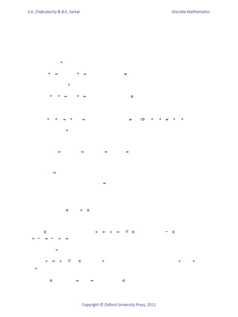 356 39 Solutions Instructor Manual Chapter 4 Algebraic Structures | PDF | Group (Mathematics ...